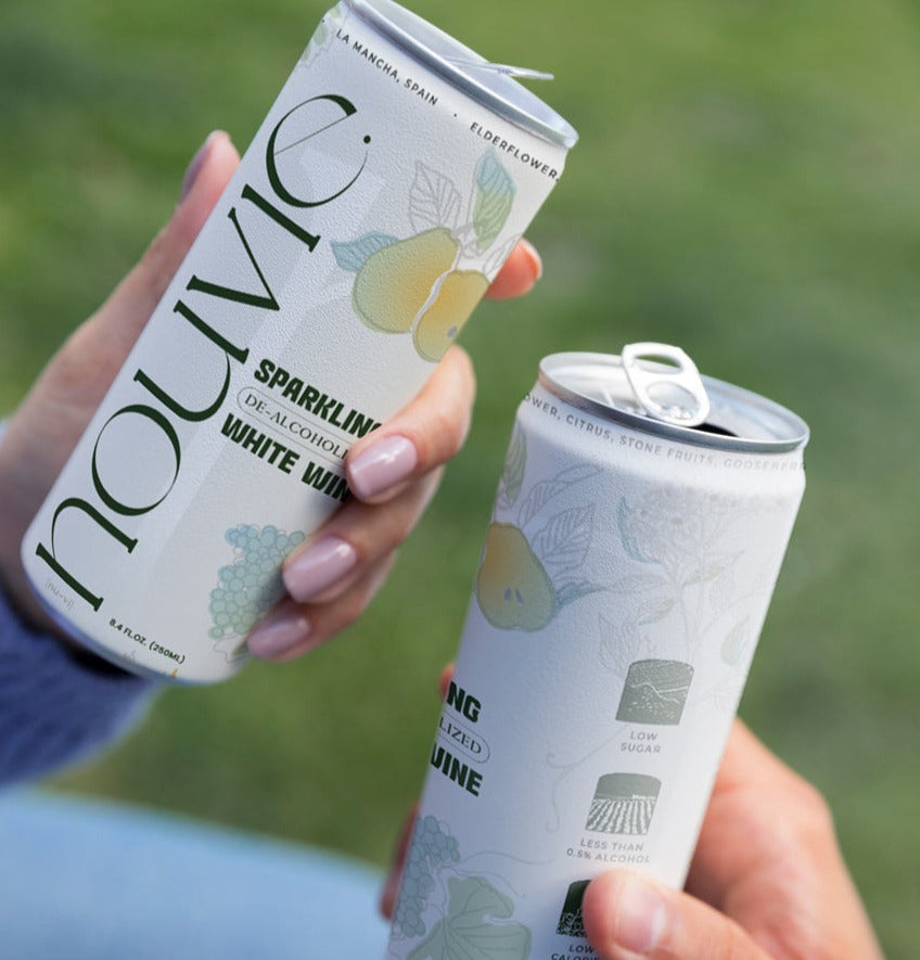 Sparkling De-Alcoholized White Wine – Nouvie